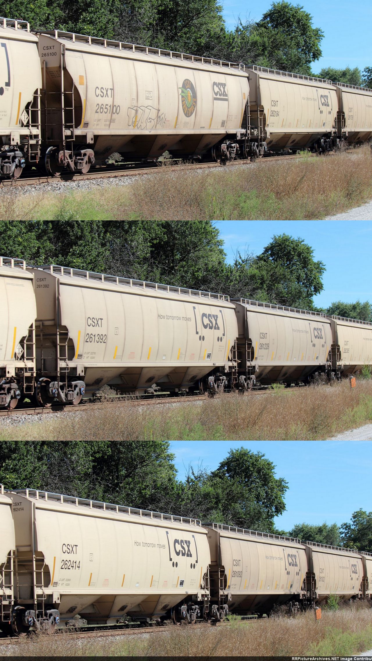 CSX Boxcar Hoppers